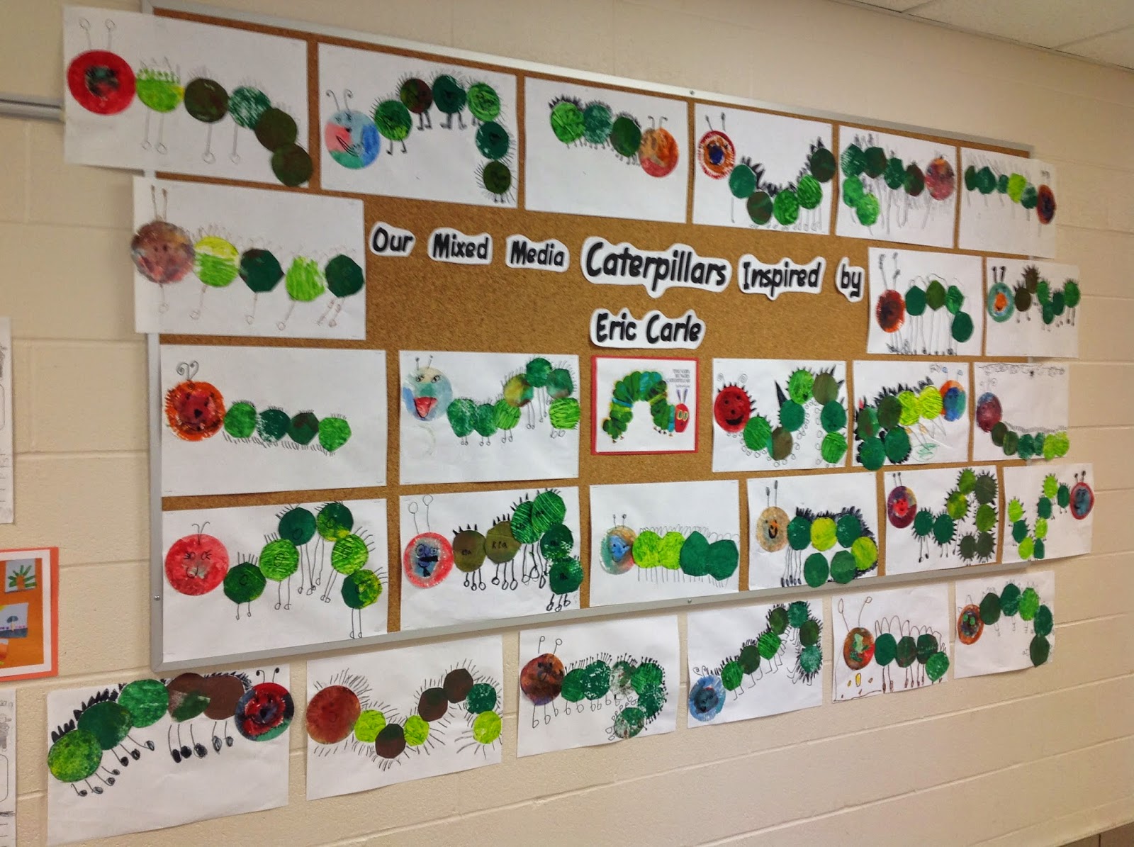 Superstars in 114!: Our Caterpillar Art Inspired by Eric Carle
